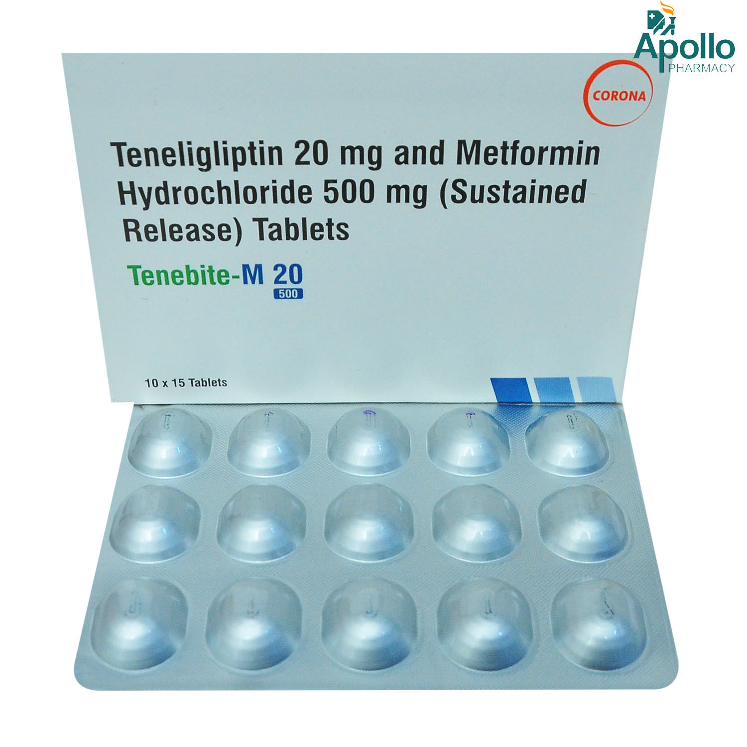 Tenebite M 20/1000 Tablet 15's Price, Uses, Side Effects, Composition ...