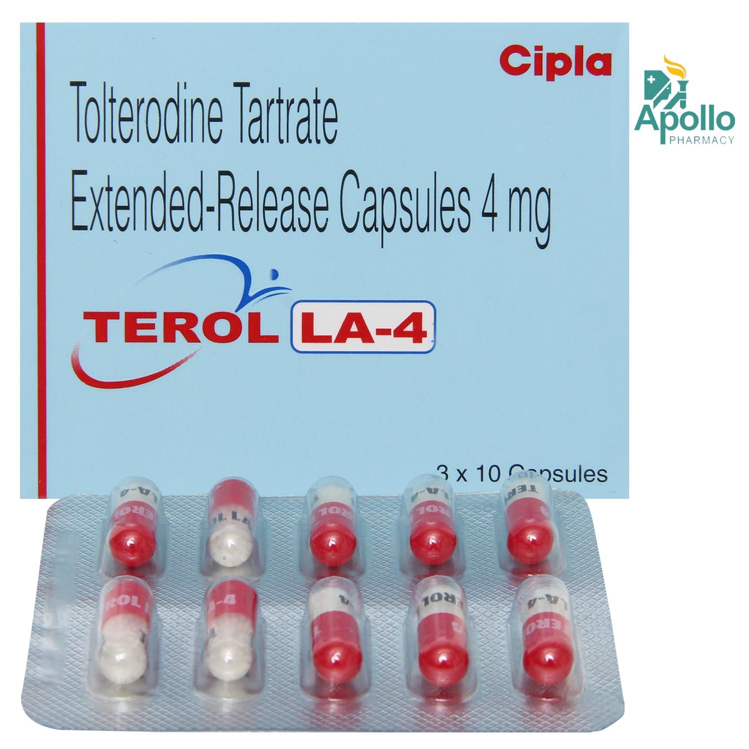 Terol LA-4 Capsule 10's Price, Uses, Side Effects, Composition - Apollo ...