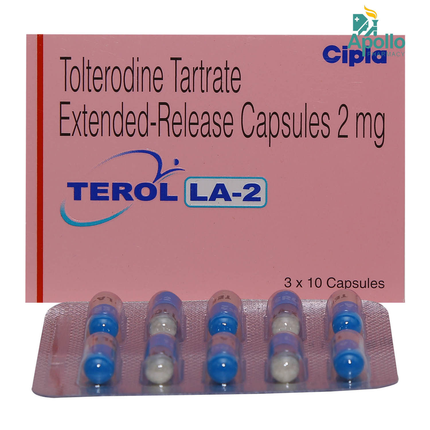 Terol LA-2 Capsule 10's Price, Uses, Side Effects, Composition - Apollo ...