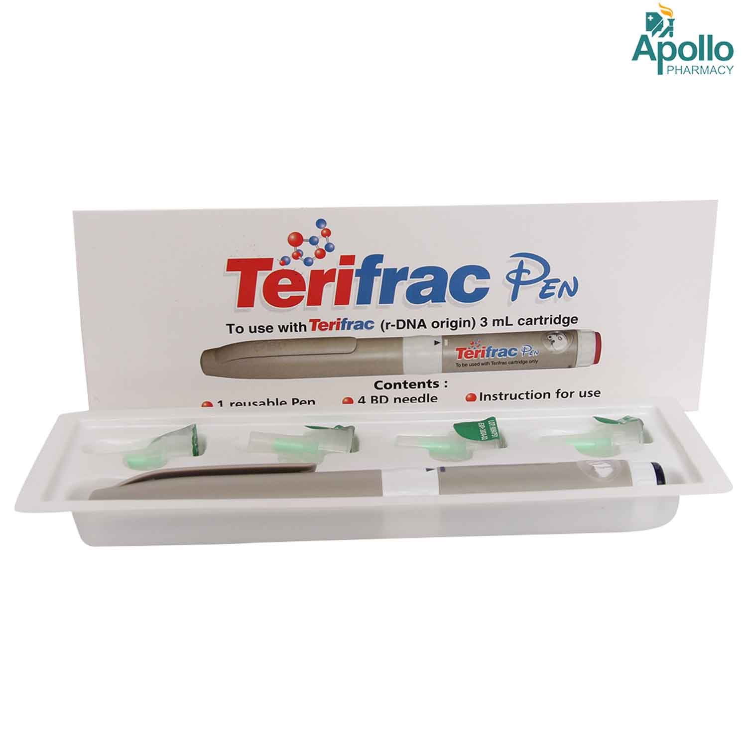 Terifrac Pen Price, Uses, Side Effects, Composition - Apollo Pharmacy