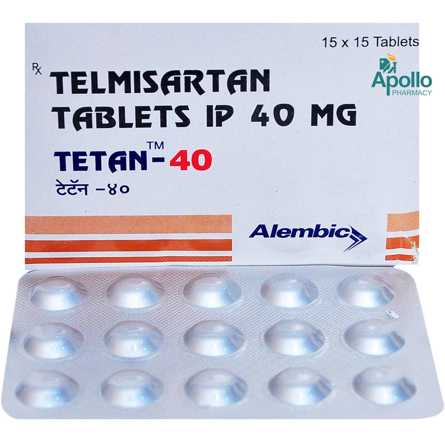 Tetan 40 Tablet 15's Price, Uses, Side Effects, Composition - Apollo ...