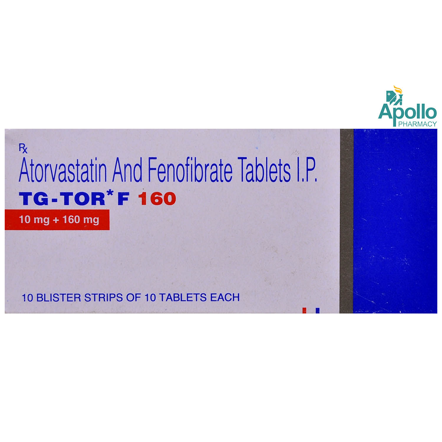 TGTOR F 160MG TABLET Price, Uses, Side Effects, Composition - Apollo ...