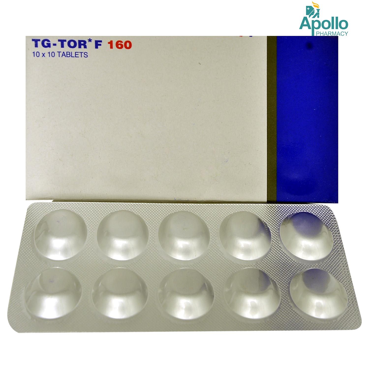 TGTOR F 160MG TABLET Price, Uses, Side Effects, Composition - Apollo ...