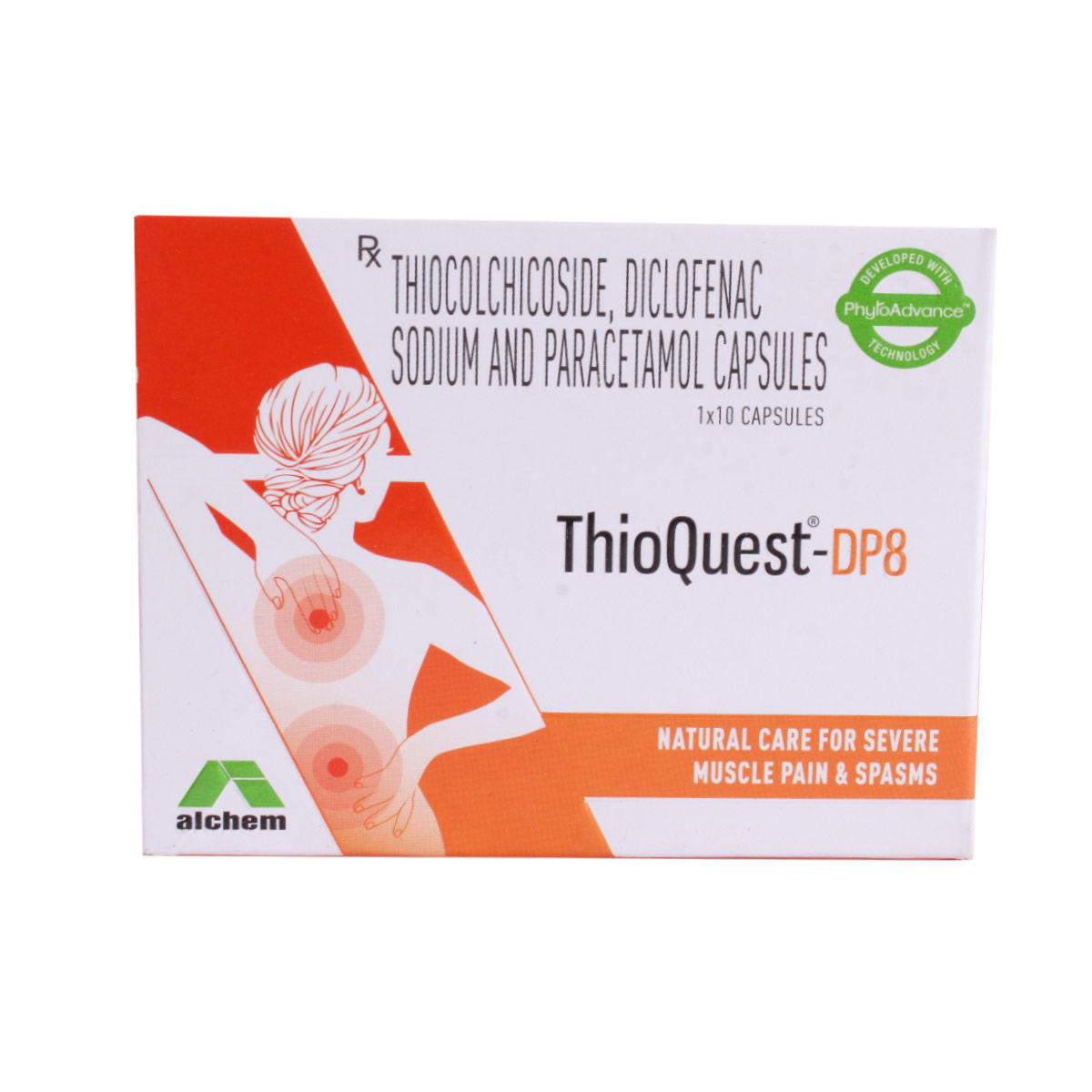 Thioquest Dp 8mg Tablet 10's Price, Uses, Side Effects, Composition ...