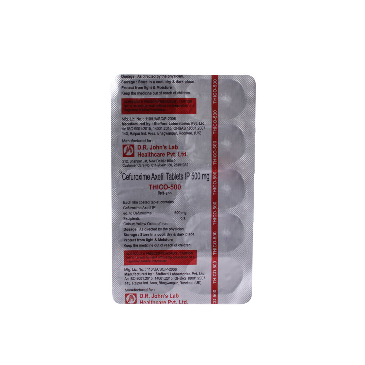 THICO 500 TABLET 10'S Price, Uses, Side Effects, Composition - Apollo ...