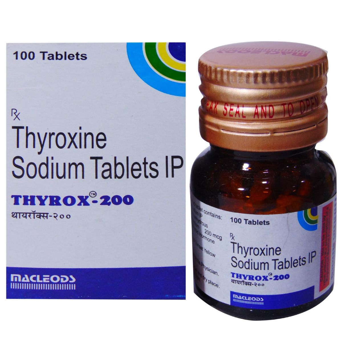 THYROX 200MCG TABLET Price, Uses, Side Effects, Composition - Apollo ...