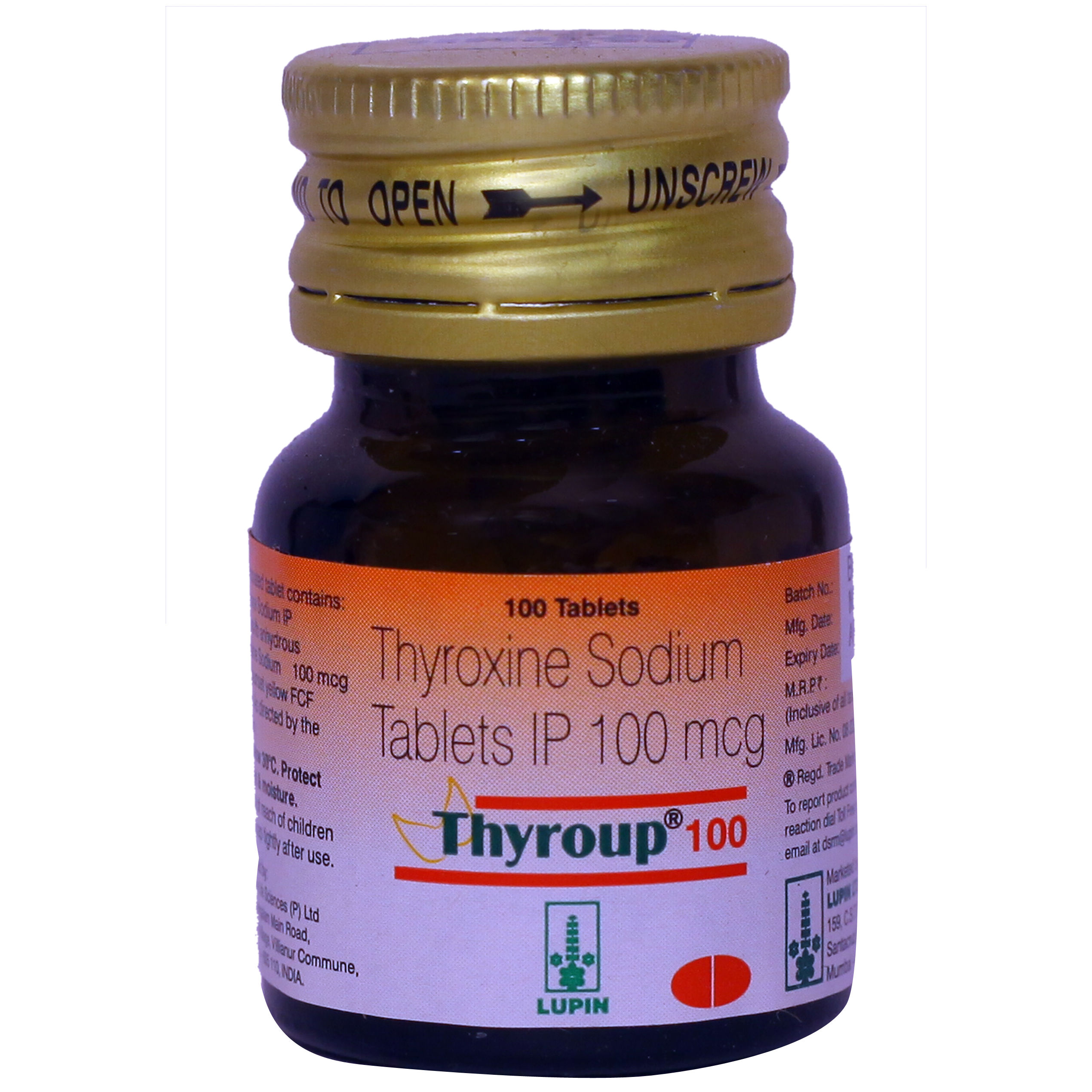 THYROUP 100MCG TABLET Price, Uses, Side Effects, Composition - Apollo ...