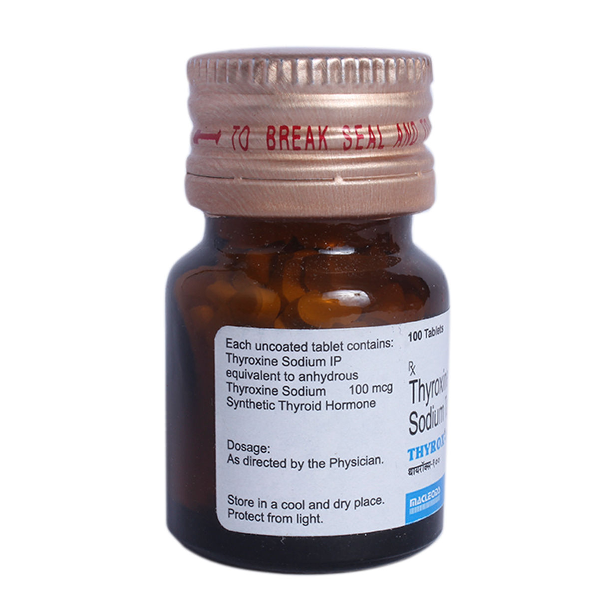 Thyrox 100 Tablet 100's Price, Uses, Side Effects, Composition - Apollo ...