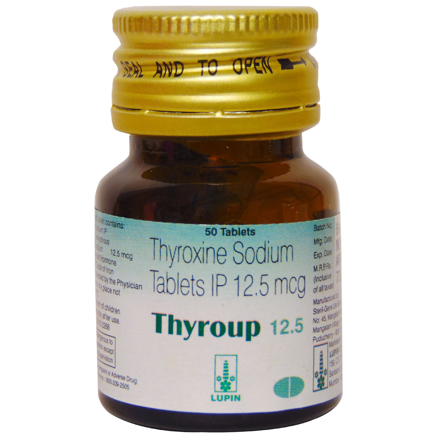 THYROUP 12.5MG TABLET Price, Uses, Side Effects, Composition - Apollo ...