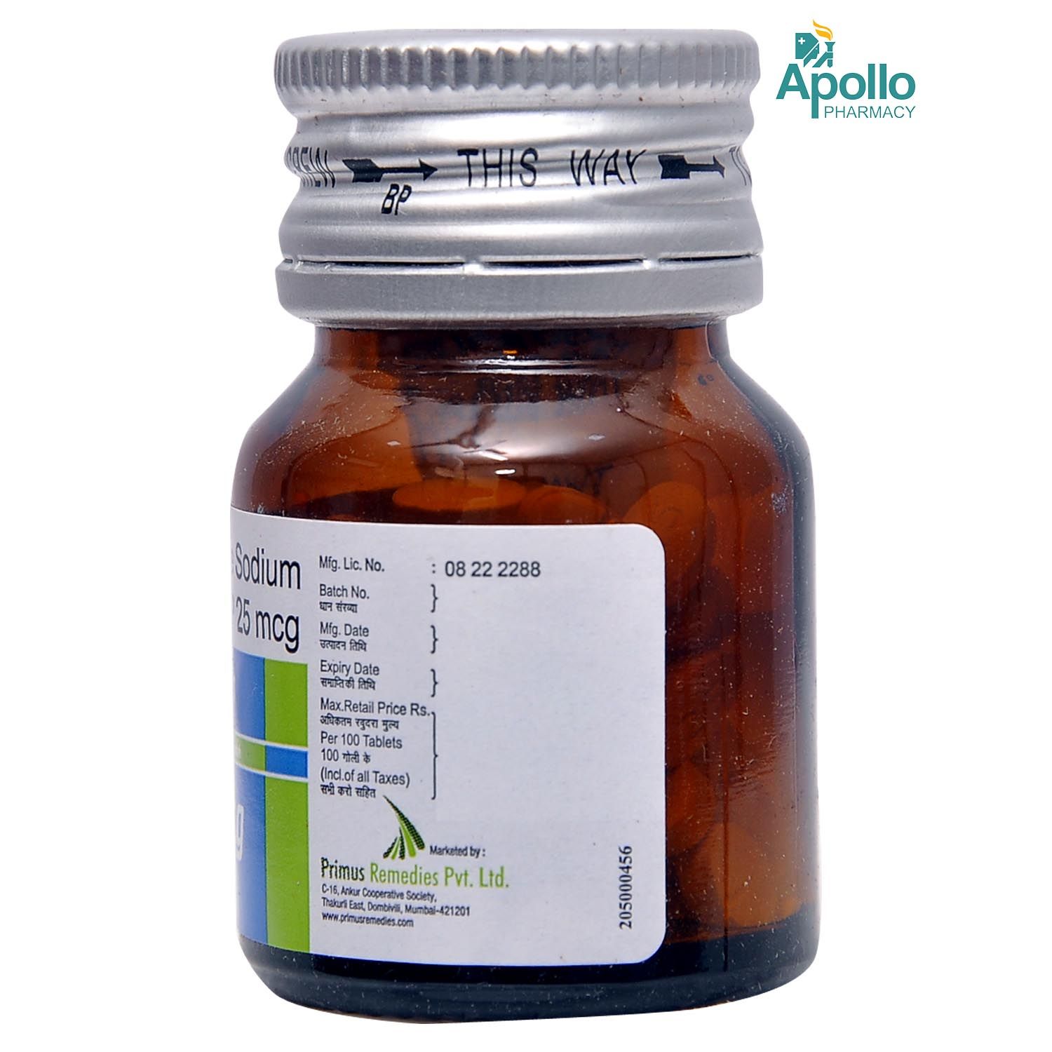 THYRORICH 25MG TABLET Price, Uses, Side Effects, Composition - Apollo ...