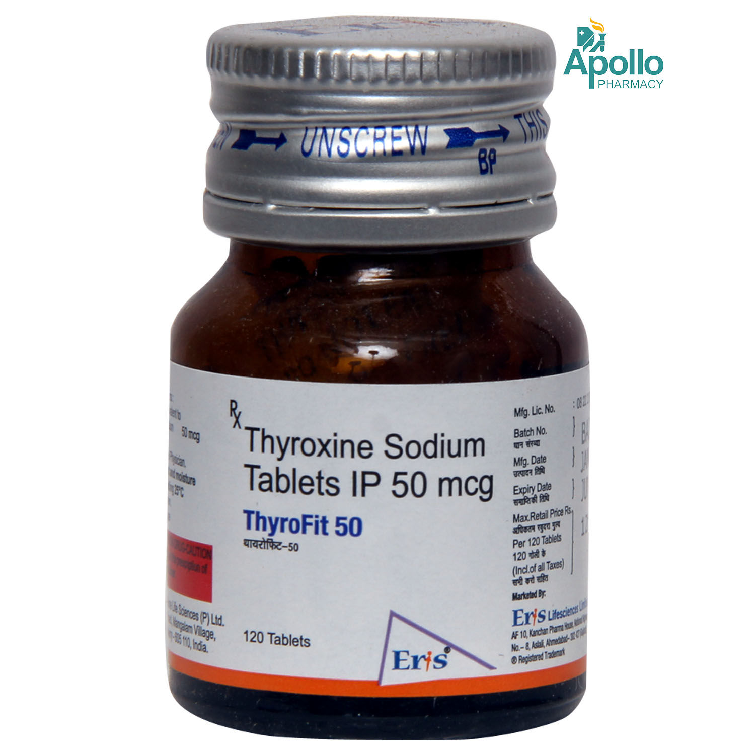 Thyronorm 50 mcg Tablet 120's Price, Uses, Side Effects, Composition ...