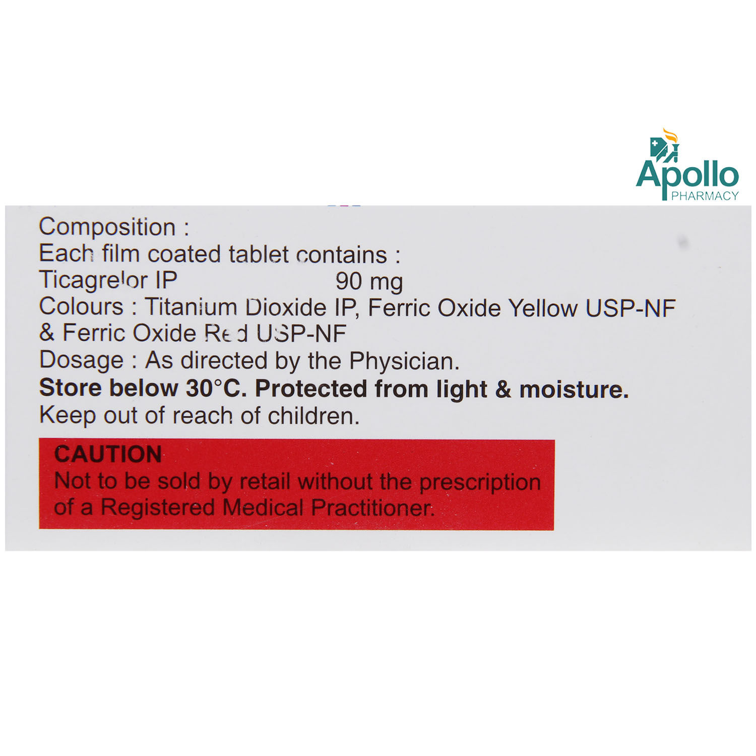 Ticaplat 90mg Tablet 10's Price, Uses, Side Effects, Composition ...