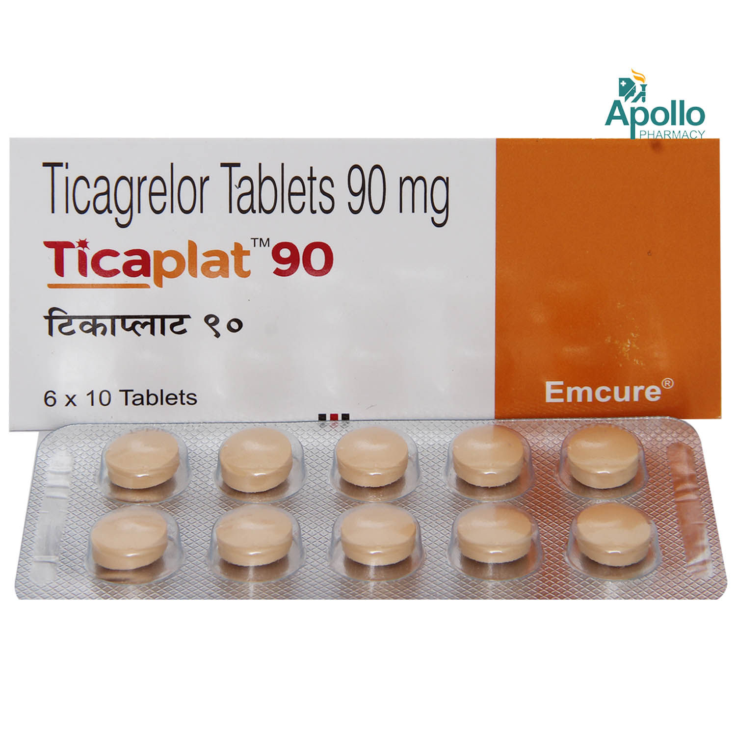Ticaplat 90mg Tablet 10's Price, Uses, Side Effects, Composition ...