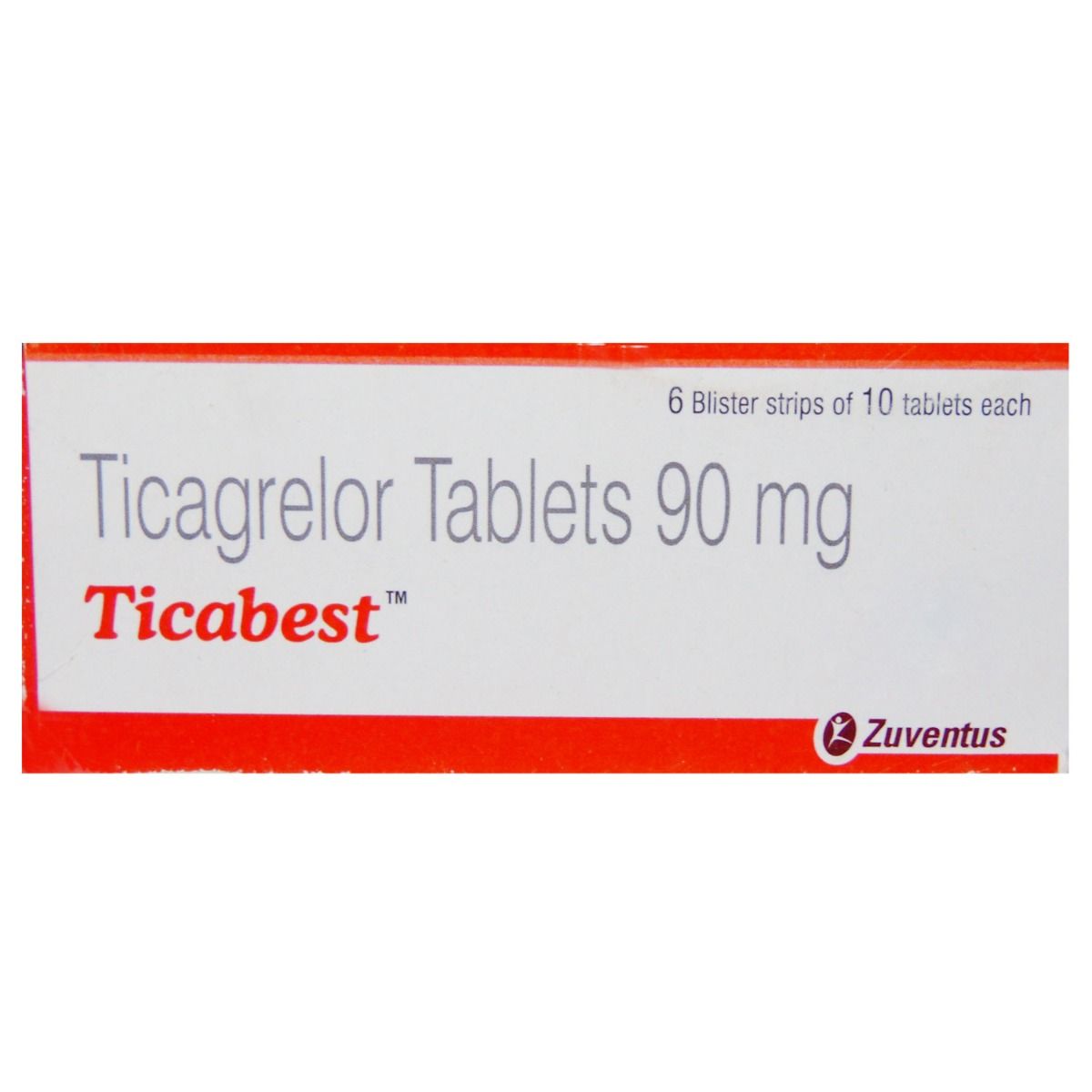 Ticabest 90mg Tablet 10's Price, Uses, Side Effects, Composition ...
