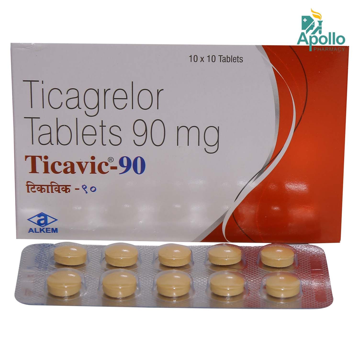 Ticavic 90 Tablet 10's Price, Uses, Side Effects, Composition - Apollo ...
