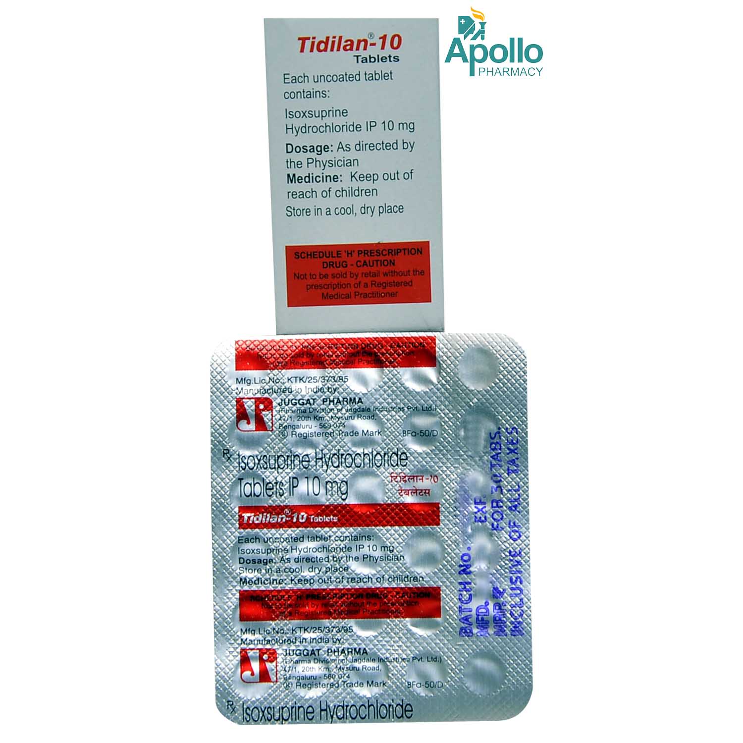 TIDILAN 10MG TABLET Price, Uses, Side Effects, Composition - Apollo ...