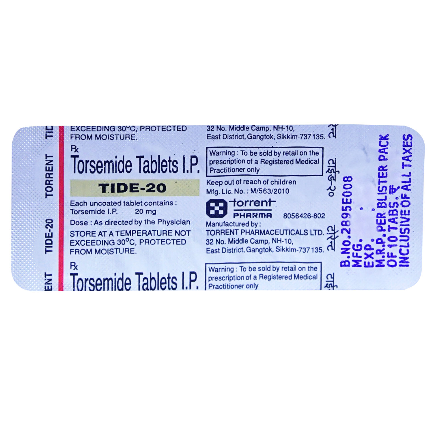Tide-20 Tablet 10's Price, Uses, Side Effects, Composition - Apollo ...