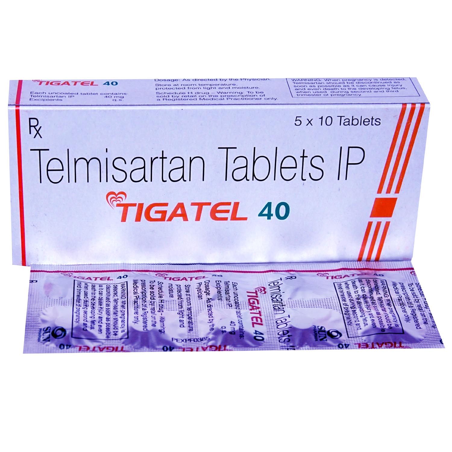 Tigatel 40 Tablet 10's Price, Uses, Side Effects, Composition - Apollo ...