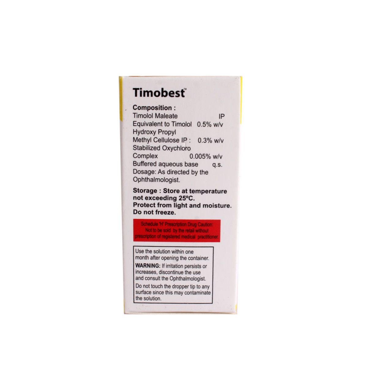 Timobest Eye Drops 5 ml Price, Uses, Side Effects, Composition - Apollo ...