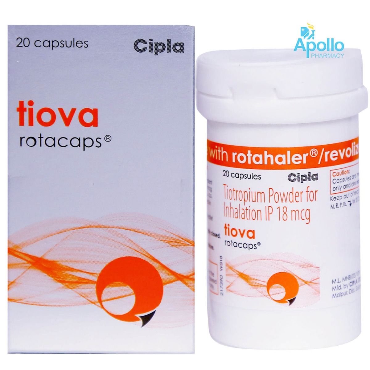 Tiova Rotacaps 20's Price, Uses, Side Effects, Composition - Apollo ...
