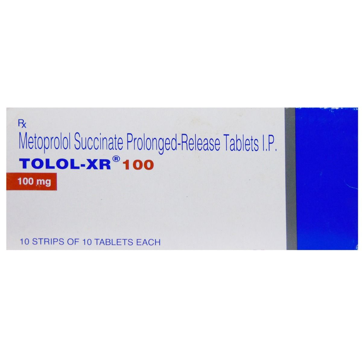 Tolol XR 100 mg Tablet 10's Price, Uses, Side Effects, Composition ...