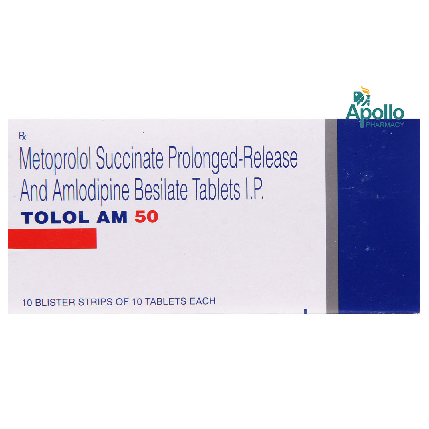 TOLOL AM 50MG TABLET Price, Uses, Side Effects, Composition - Apollo ...