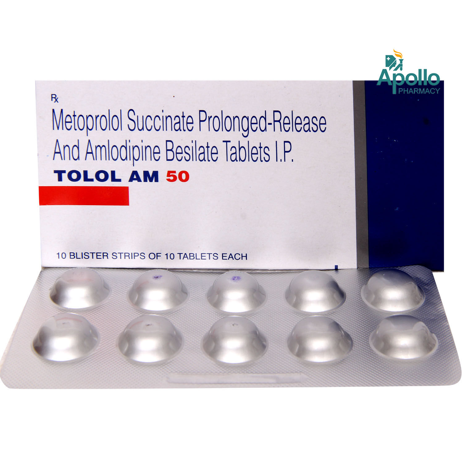 TOLOL AM 50MG TABLET Price, Uses, Side Effects, Composition - Apollo ...