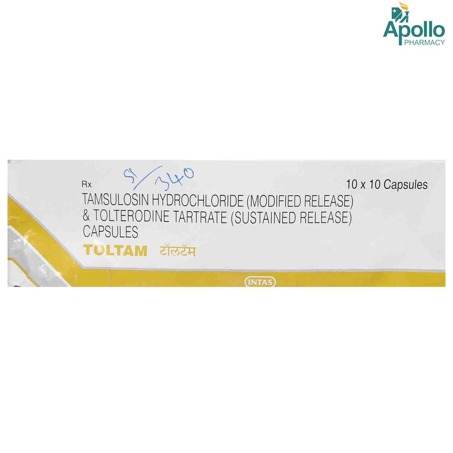 TOLTAM CAPSULE Price, Uses, Side Effects, Composition - Apollo Pharmacy