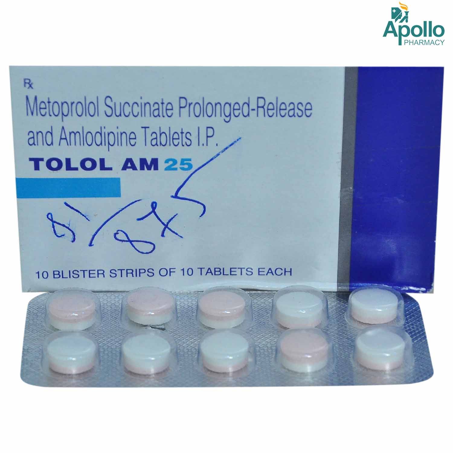 TOLOL AM 25MG TABLET Price, Uses, Side Effects, Composition - Apollo ...