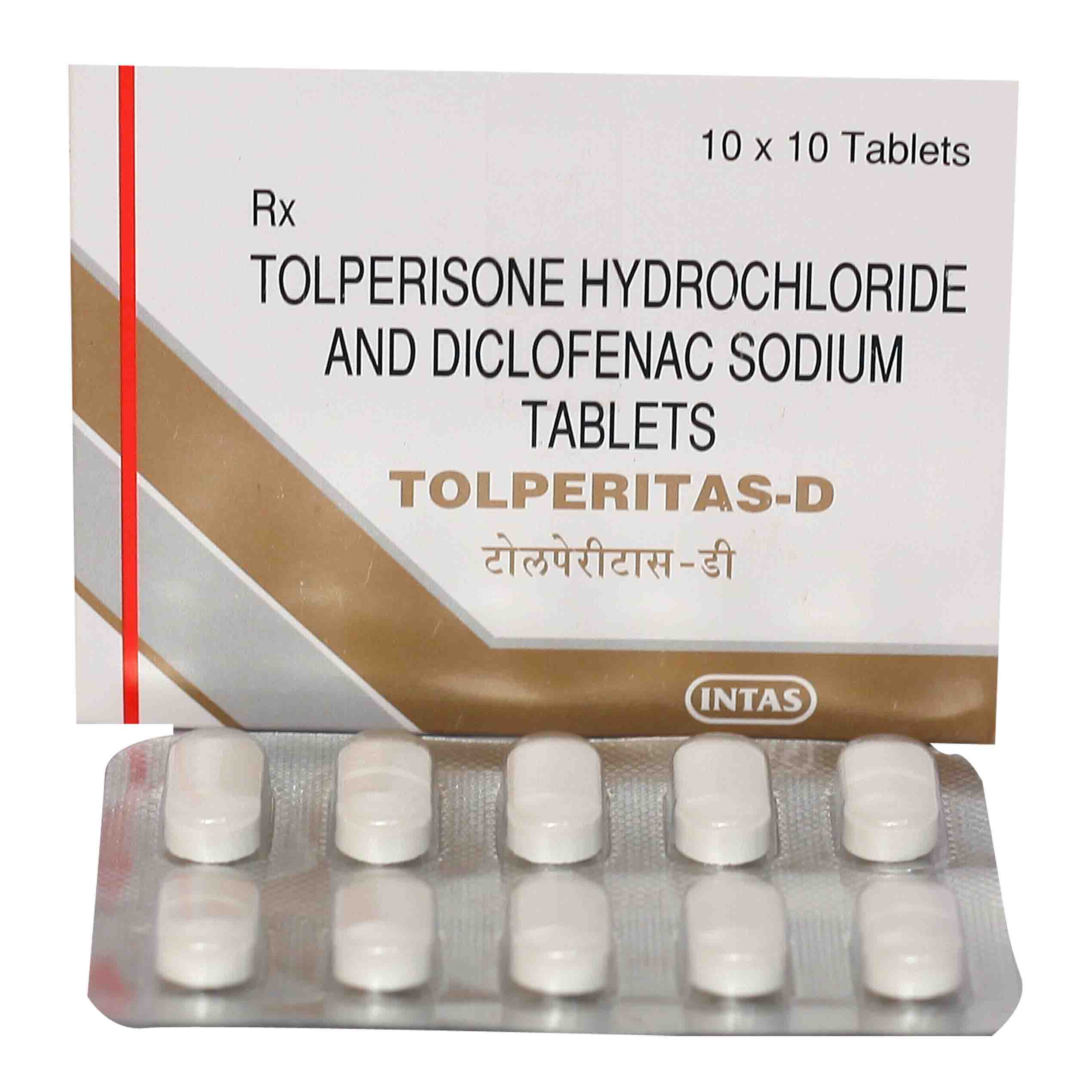 Tolperitas D Tablet 10's Price, Uses, Side Effects, Composition ...