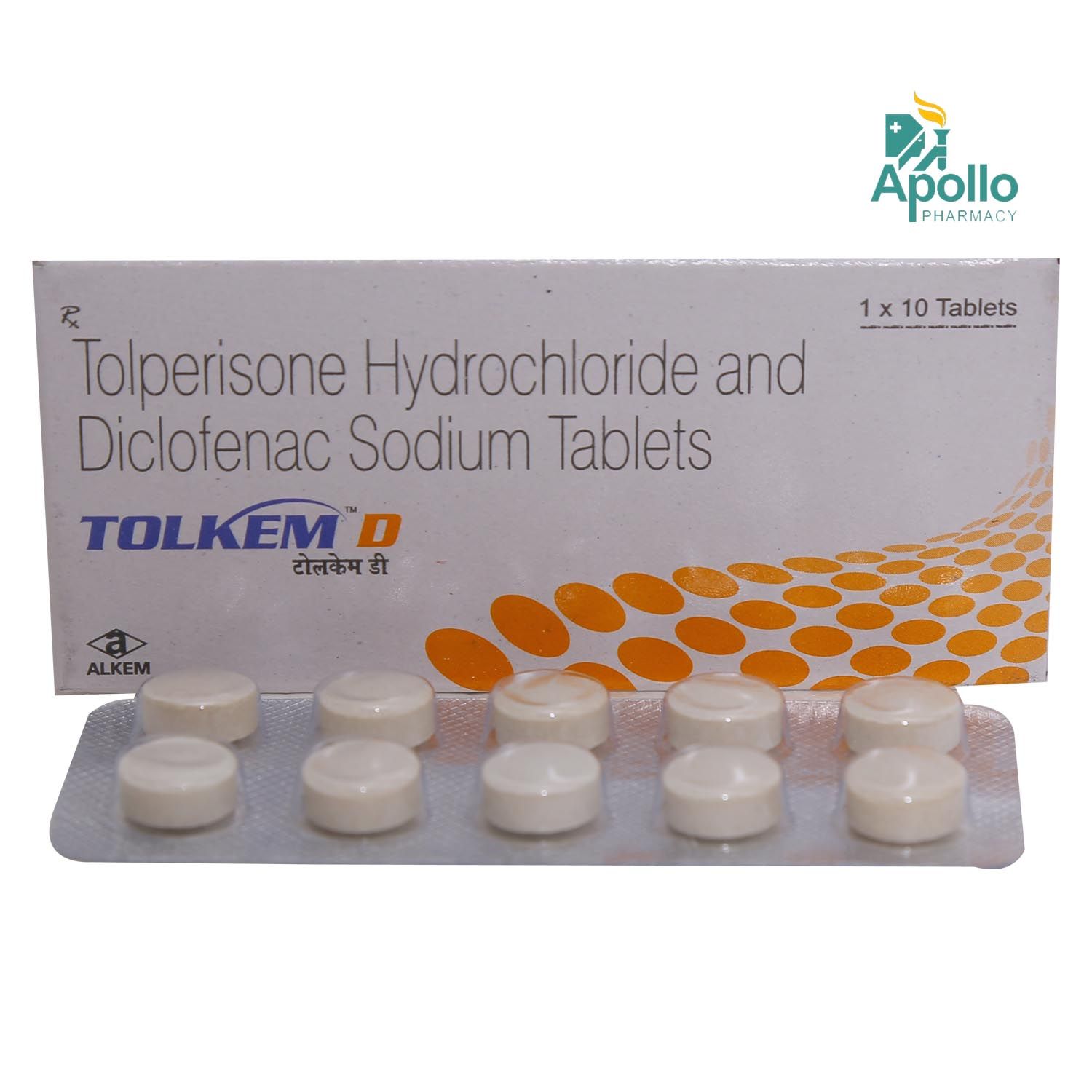 Tolkem D Tablet 10's Price, Uses, Side Effects, Composition - Apollo ...