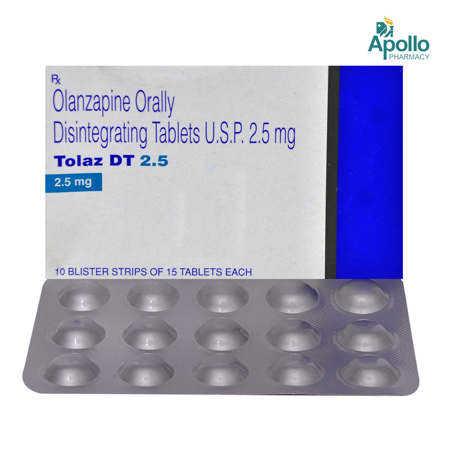 Tolaz DT 2.5 Tablet 15's Price, Uses, Side Effects, Composition ...
