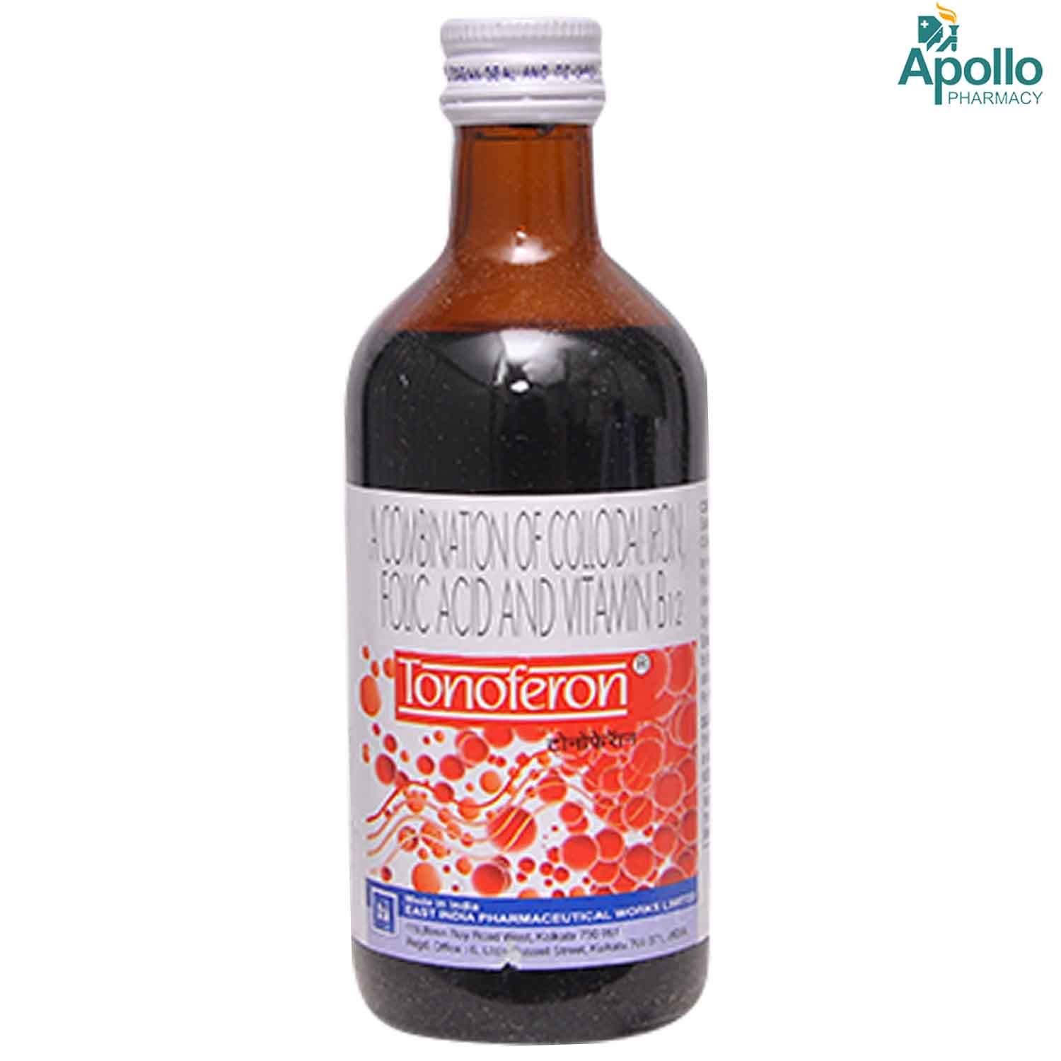 Tonoferon Syrup 200 ml Price, Uses, Side Effects, Composition - Apollo ...