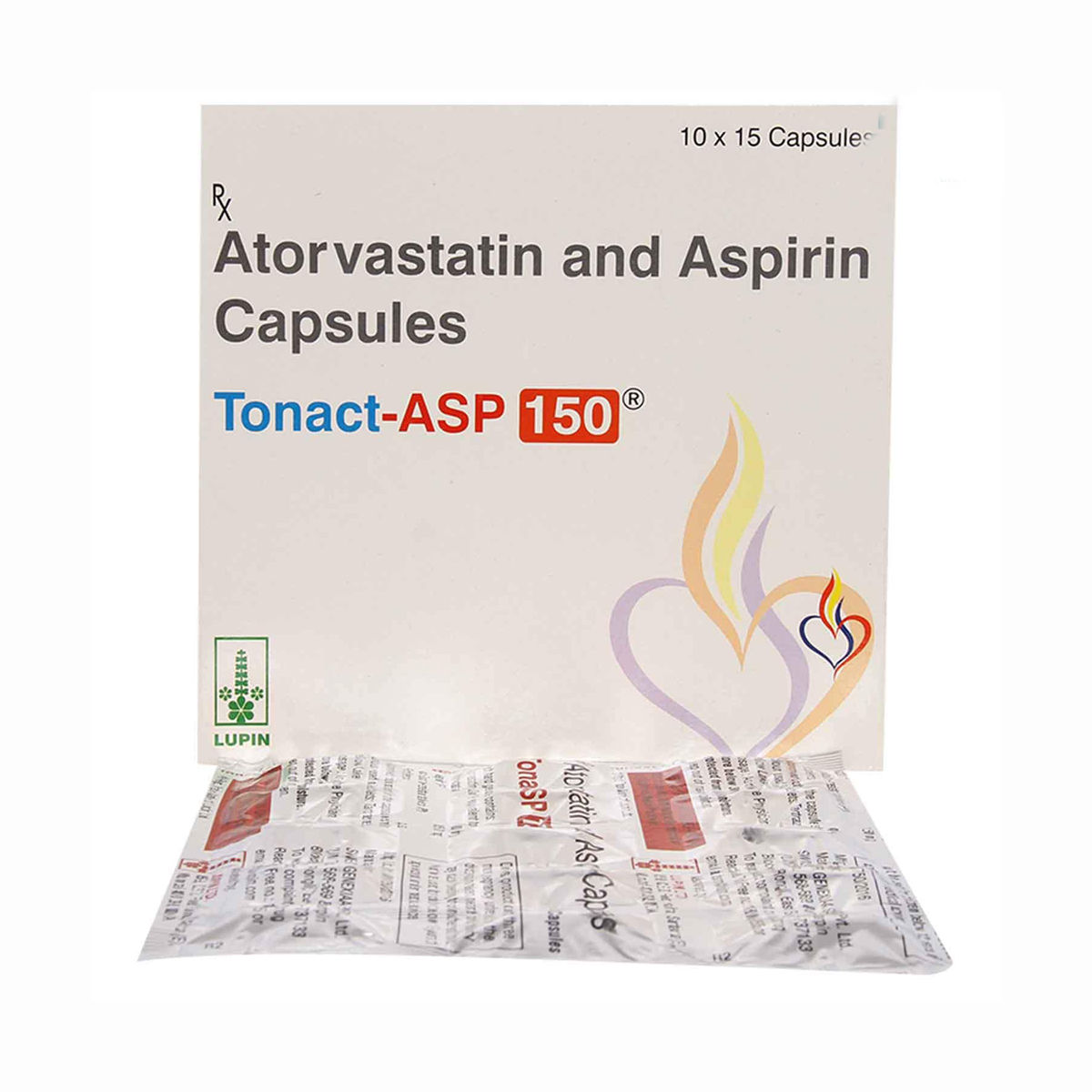 Tonact ASP 150 Capsule 15's Price, Uses, Side Effects, Composition ...