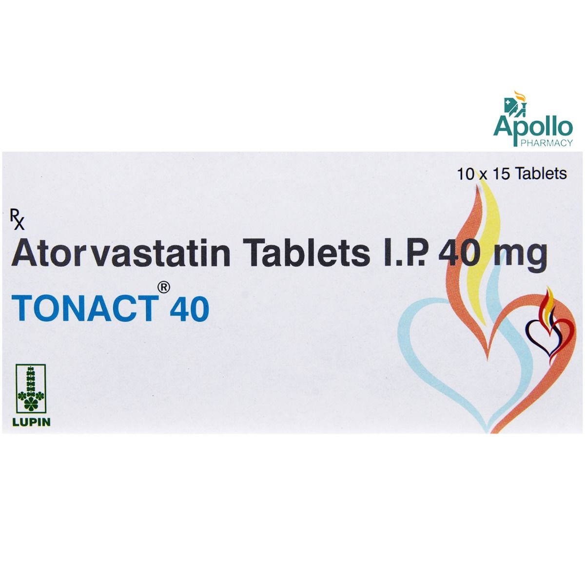 Tonact 40 Tablet 15's Price, Uses, Side Effects, Composition - Apollo ...