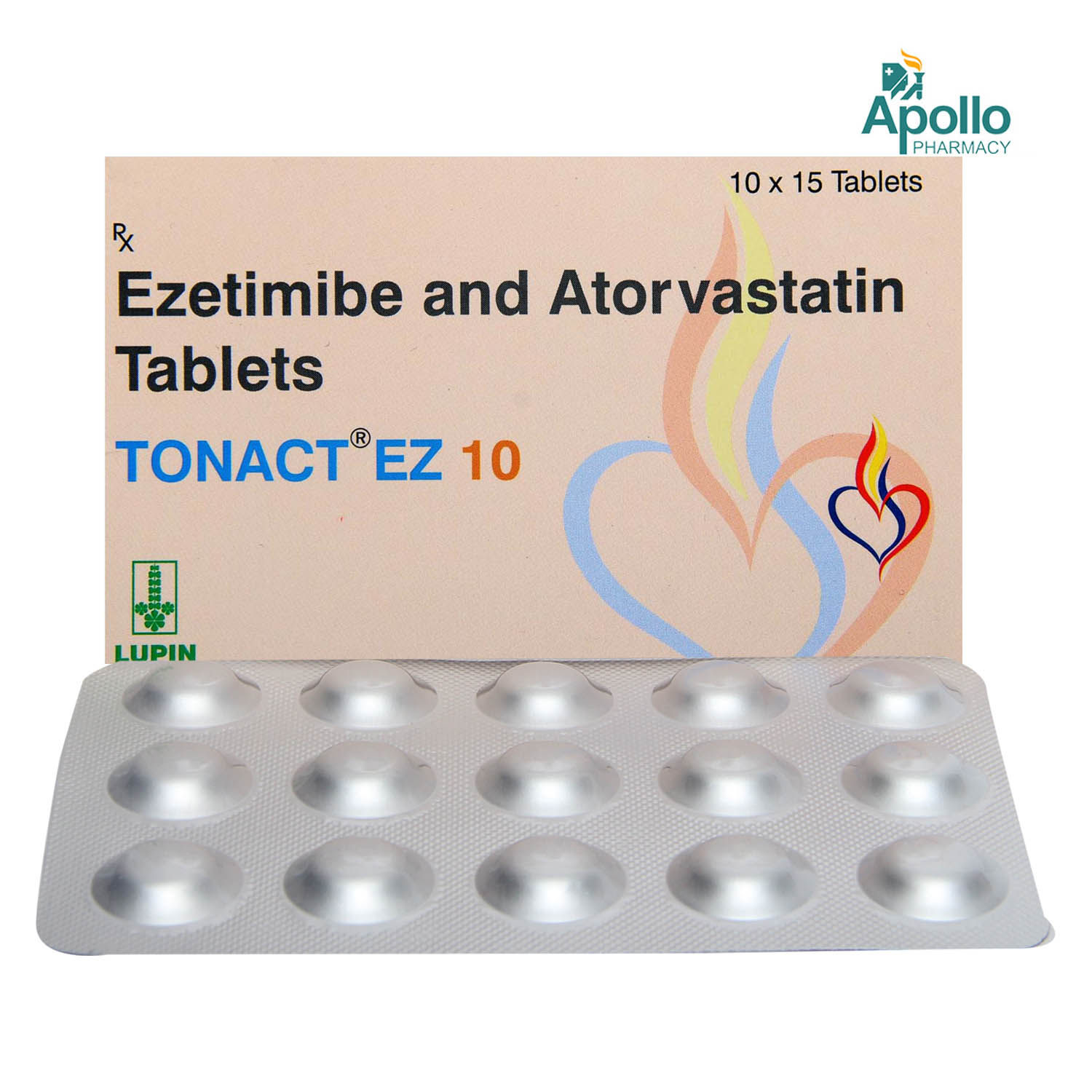 Tonact EZ 10 Tablet 15's Price, Uses, Side Effects, Composition ...