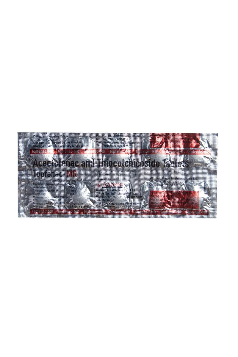 Topfenac-MR Tablet 10's Price, Uses, Side Effects, Composition - Apollo ...