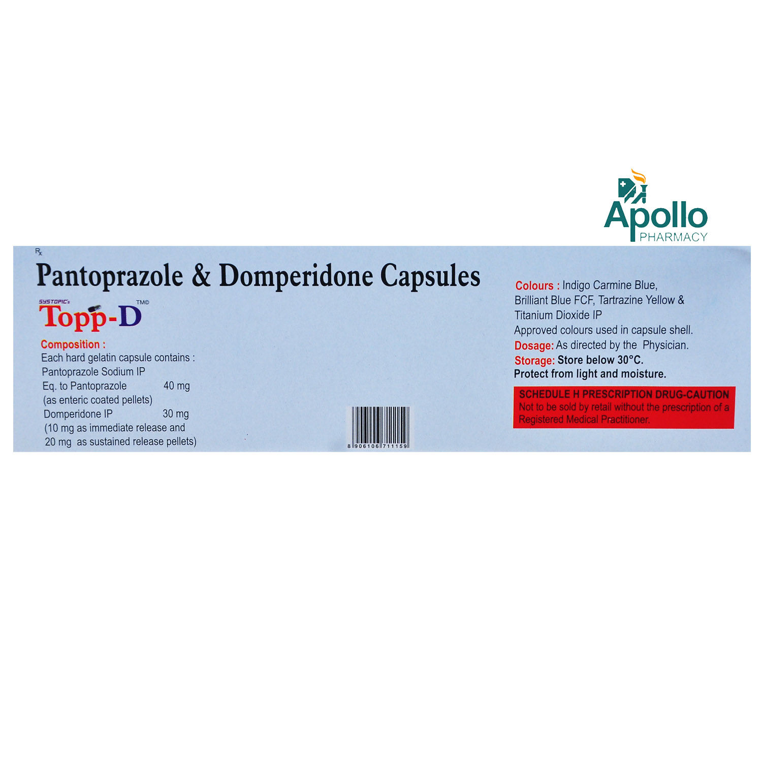 Topp D Capsule 10's Price, Uses, Side Effects, Composition - Apollo ...