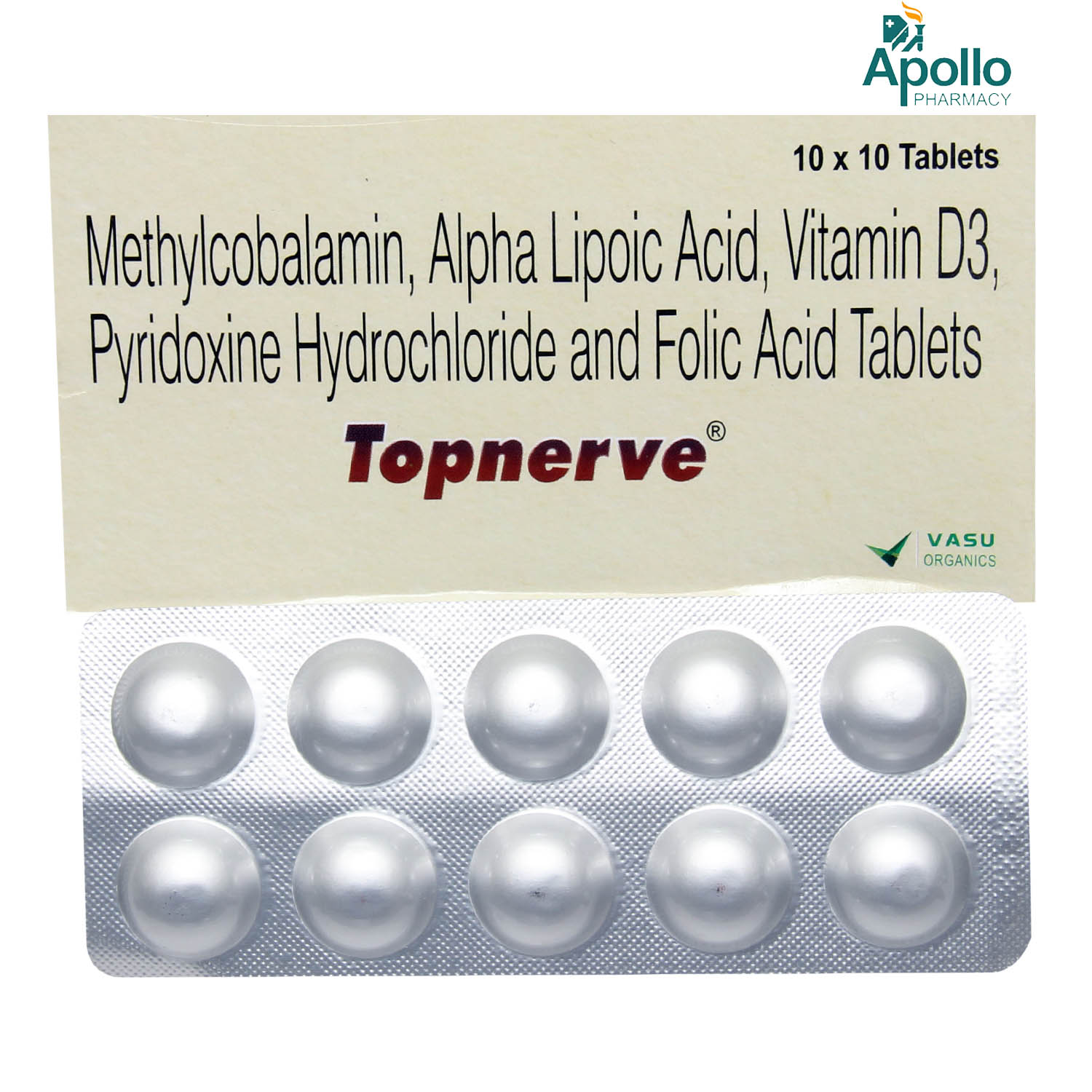 TOPNERVE TABLET Price, Uses, Side Effects, Composition - Apollo Pharmacy