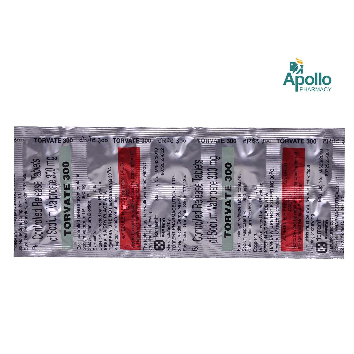 TORVATE 300MG TABLET Price, Uses, Side Effects, Composition - Apollo ...