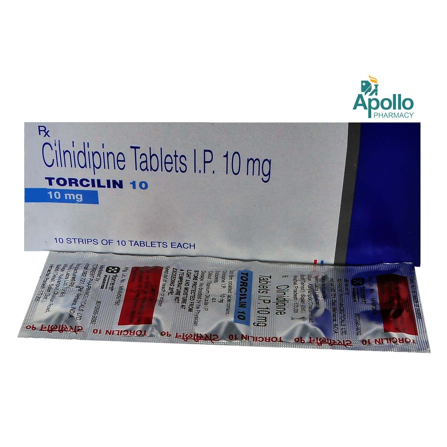 Torcilin 10 Tablet 10's Price, Uses, Side Effects, Composition - Apollo ...