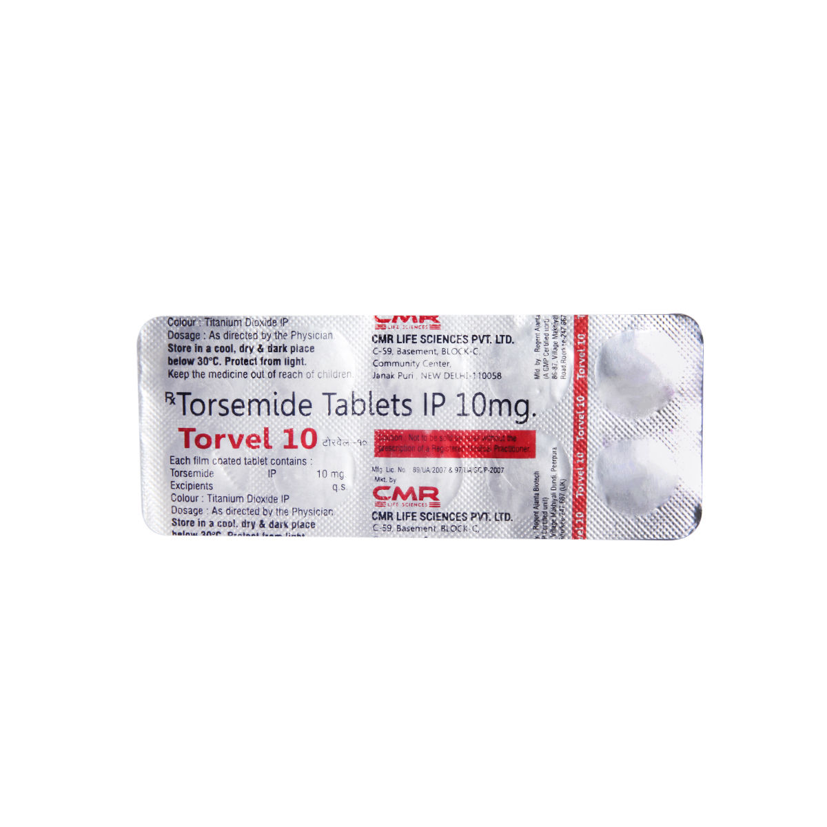 TORVEL 10MG TABLET Price, Uses, Side Effects, Composition - Apollo Pharmacy
