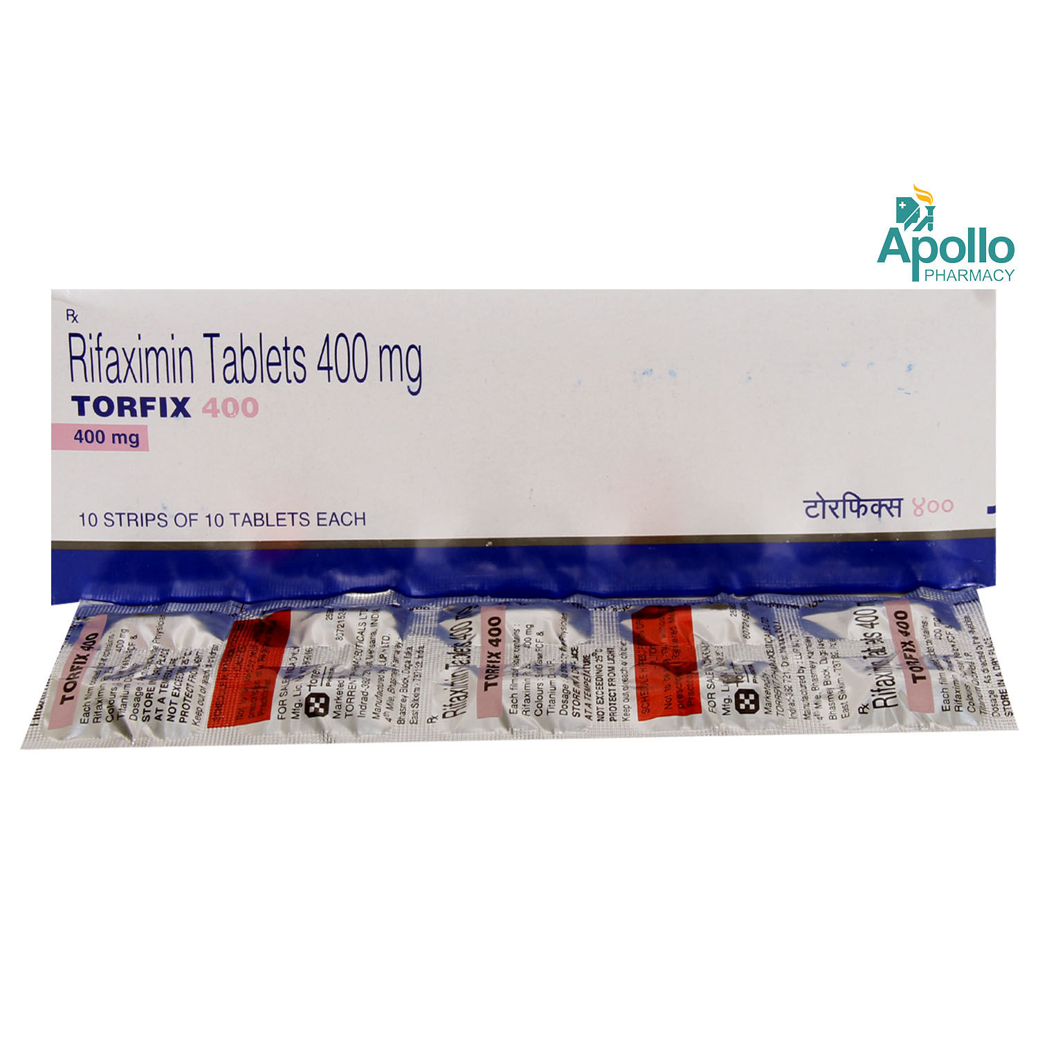 Torfix 400 Tablet 10's Price, Uses, Side Effects, Composition - Apollo Pharmacy