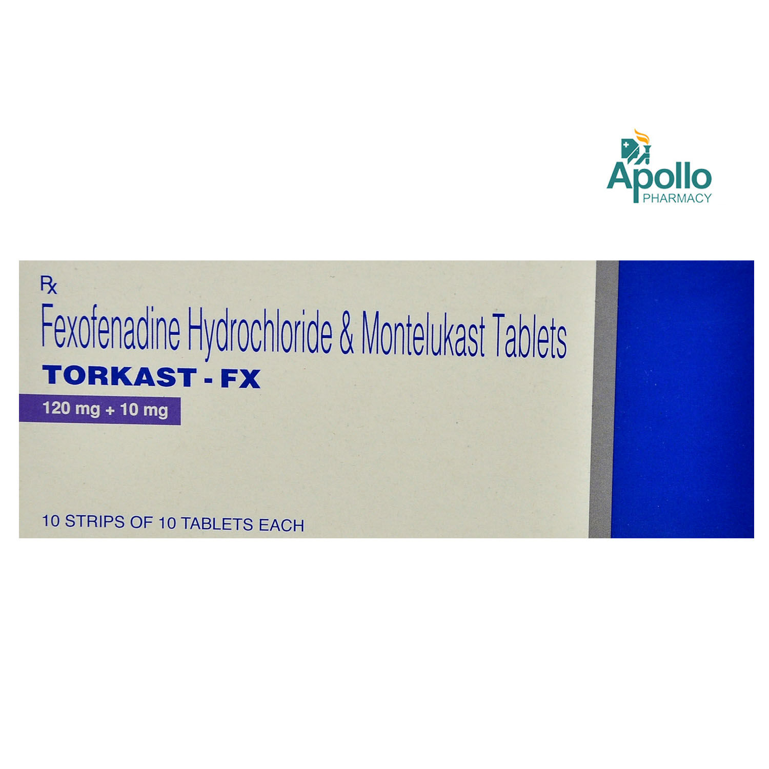 Torkast-FX Tablet 10's Price, Uses, Side Effects, Composition - Apollo ...