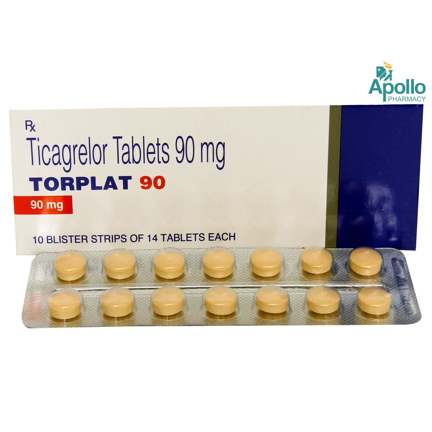 Torplat 90 Tablet 14's Price, Uses, Side Effects, Composition - Apollo ...