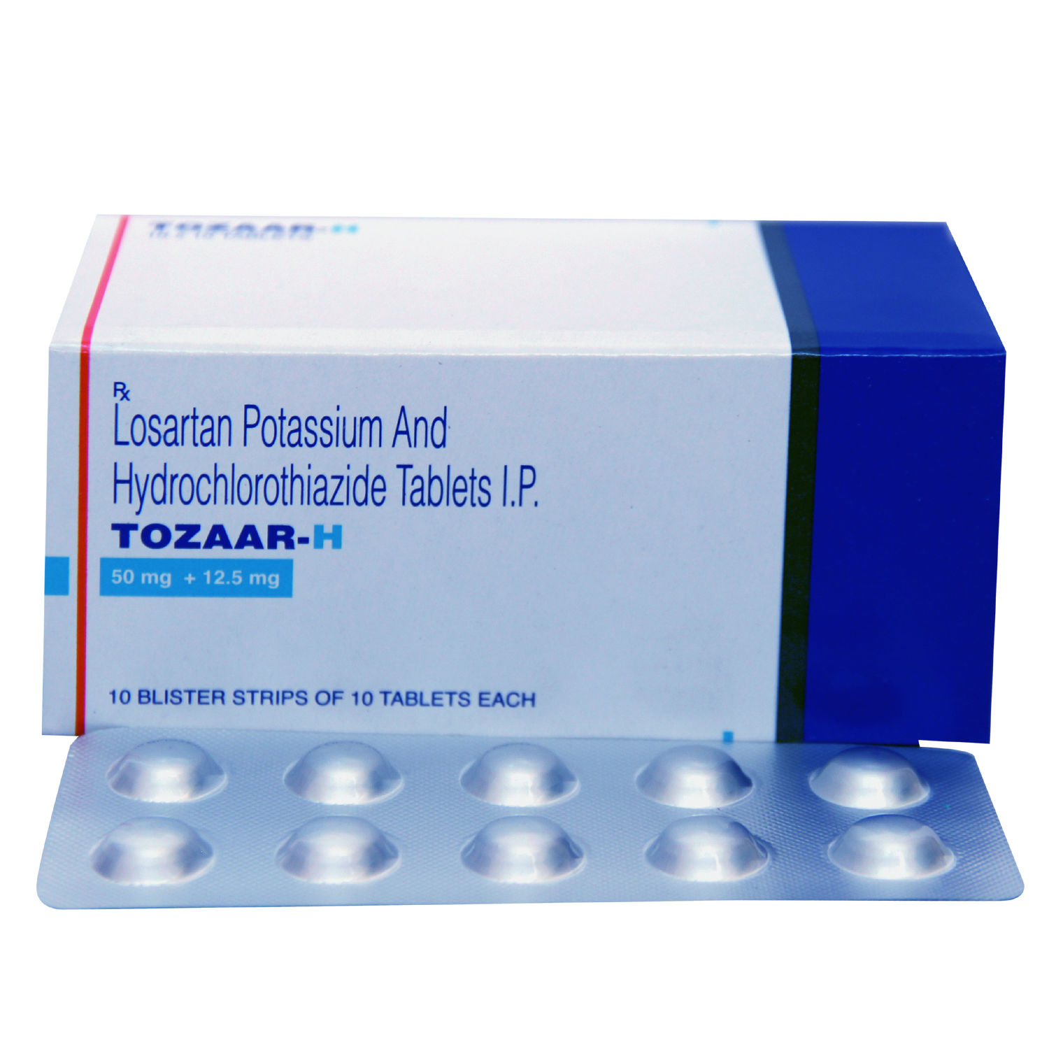 Tozaar H Tablet 10's Price, Uses, Side Effects, Composition - Apollo ...