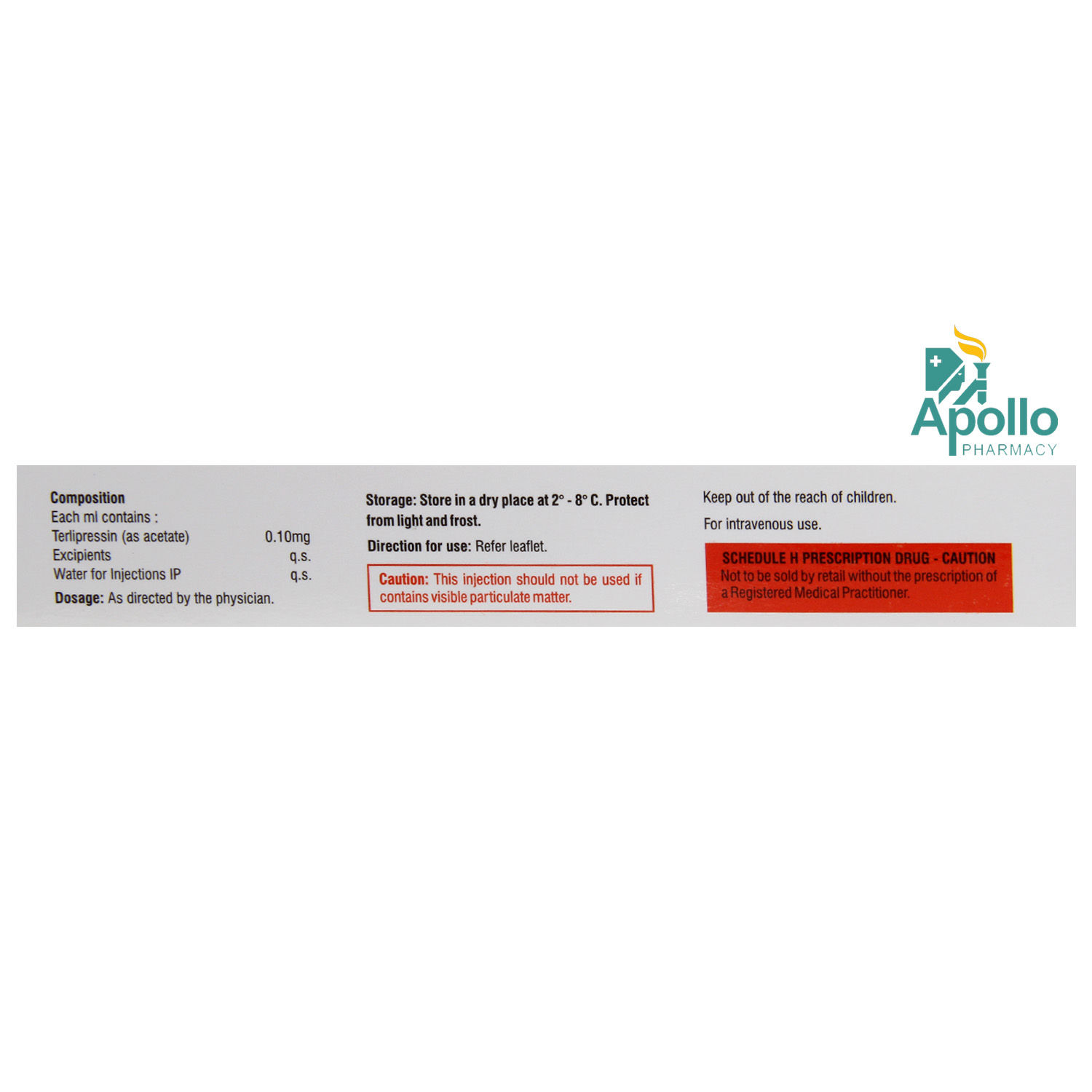 TPRESSIN 1.0MG INJECTION 10ML Price, Uses, Side Effects, Composition ...