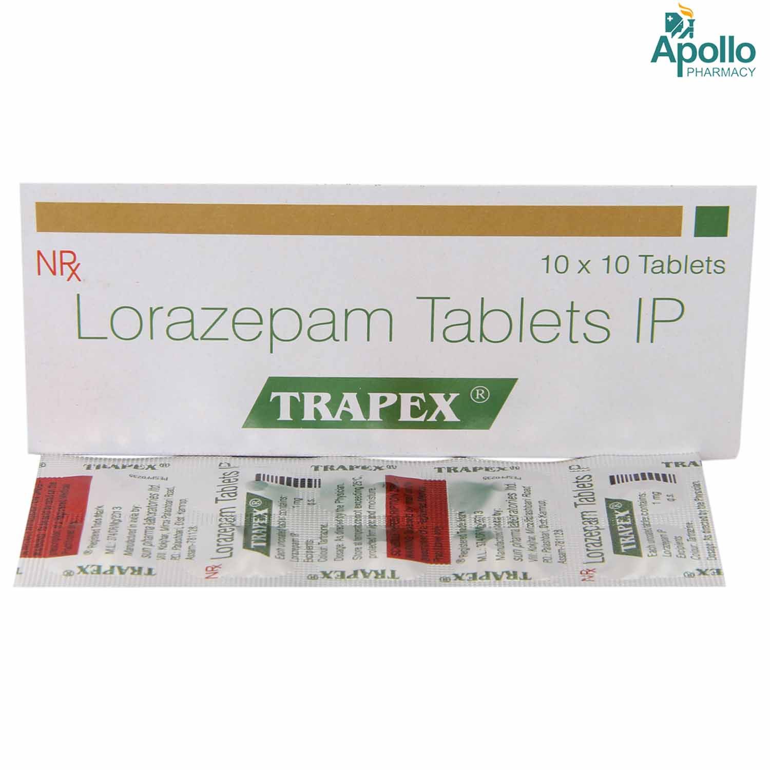 TRAPEX 1MG TABLET Price, Uses, Side Effects, Composition - Apollo Pharmacy