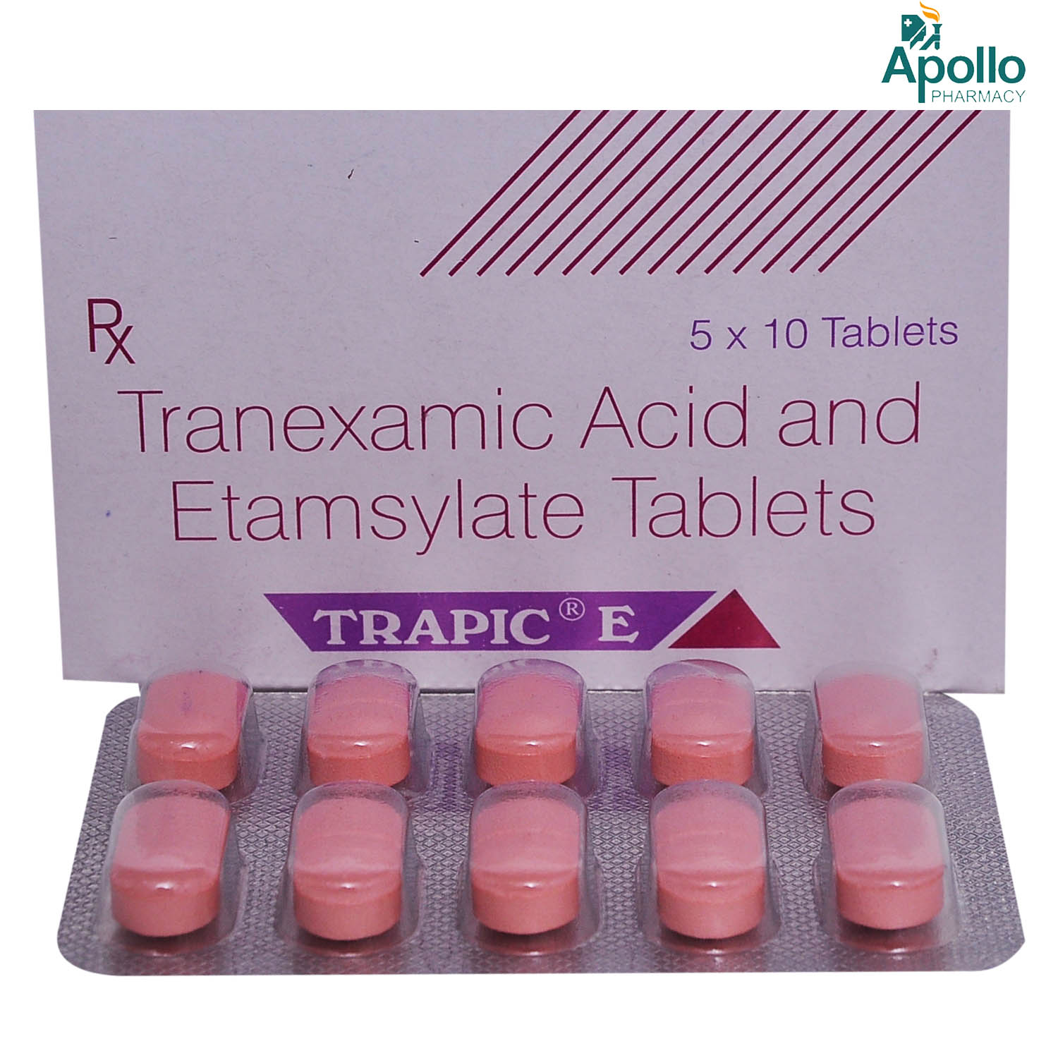 Trapic E Tablet 10's Price, Uses, Side Effects, Composition - Apollo ...