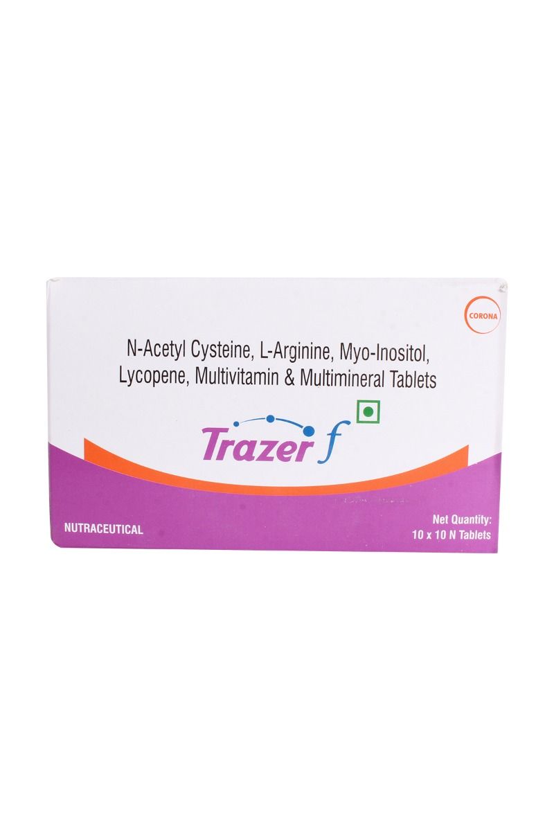 Trazer F Capsule 10's Price, Uses, Side Effects, Composition - Apollo ...